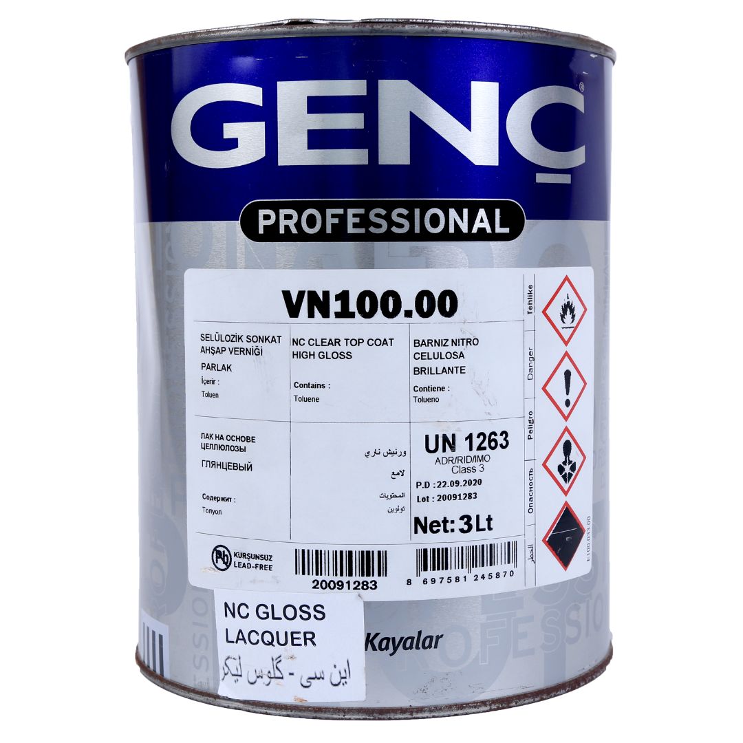 NC Clear Top Coat Lacquer For Wood - Matt, Silk Matt, Gloss – Woodemotions