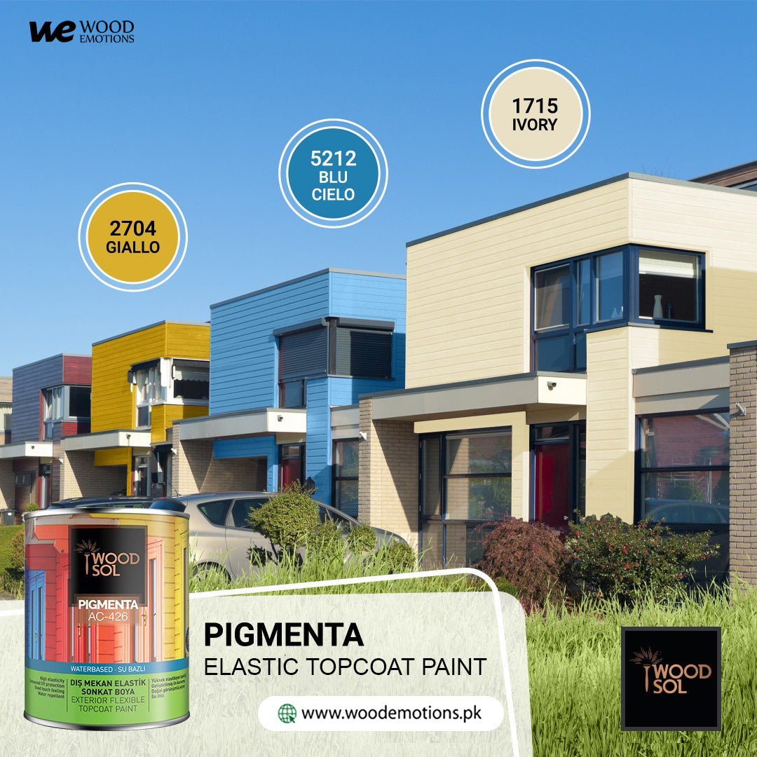 BW426.40 Pigmenta Water Based Exterior Topcoat Paint – Woodemotions