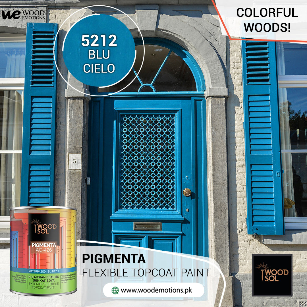 BW426.40 Pigmenta Water Based Exterior Topcoat Paint – Woodemotions